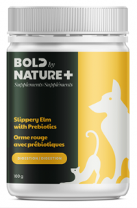 BOLD by Nature Slippery Elm with Probiotics (100g) – Animalerie Little ...