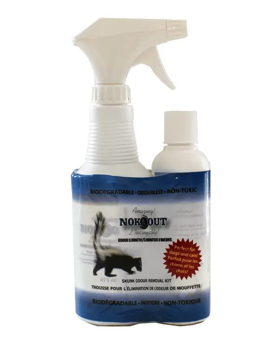 Nok Out 2-in-1 Skunk Odour Removal Kit – Animalerie Little Bear Pet ...